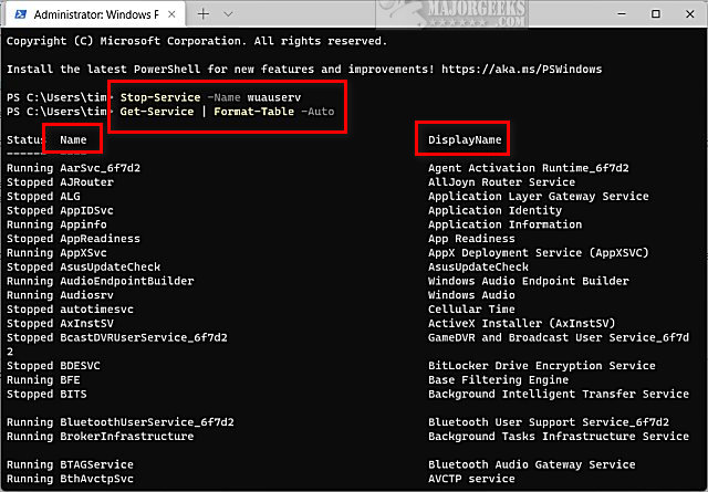 How to Start, Stop, and Restart Services in Windows 10 & 11 - MajorGeeks How to Start, Stop, and Restart Services in Windows 10 & 11 - MajorGeeks